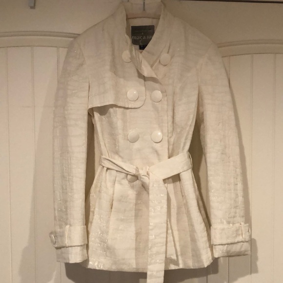 mac & jac | Jackets & Coats | Mac Jac Double Breasted Trench Coat ...